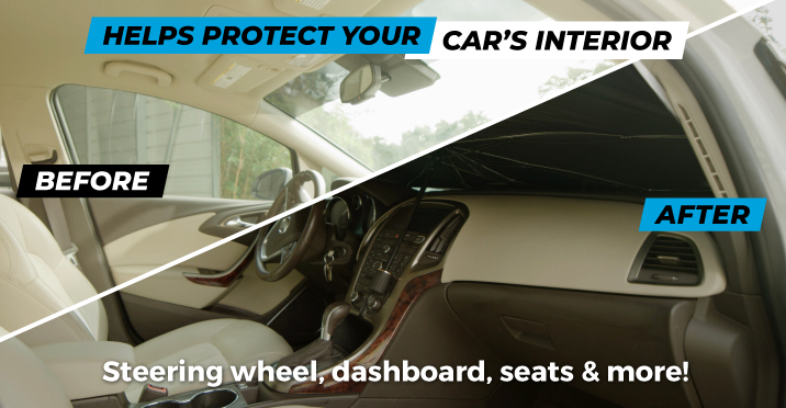 BRELLASHADE™ Pop Up Windshield Umbrella | Up to 17°C cooler