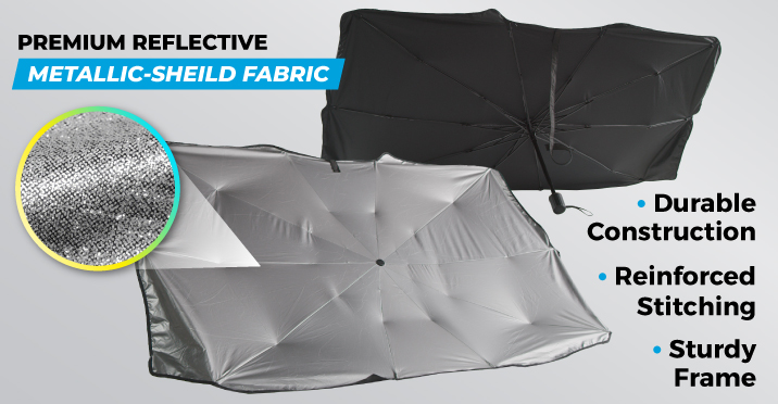 BRELLASHADE™ Pop Up Windshield Umbrella | Up to 17°C cooler