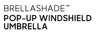 BRELLASHADE™ Pop Up Windshield Umbrella | Up to 17°C cooler