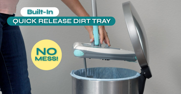 Zippi Sweeper | Lightweight, Cordless, Motorised Sweeper