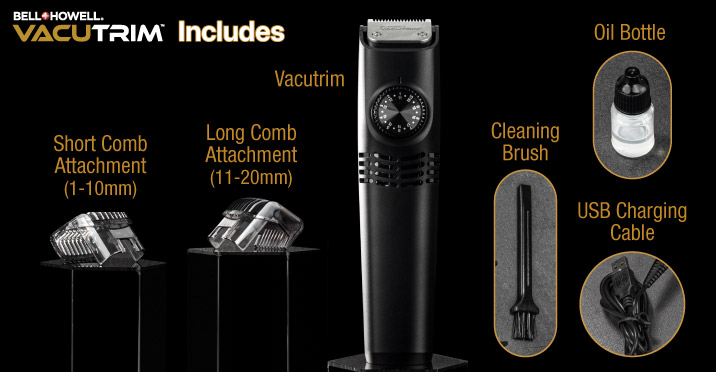 Vacutrim | Total Body, Rechargeable Trimmer