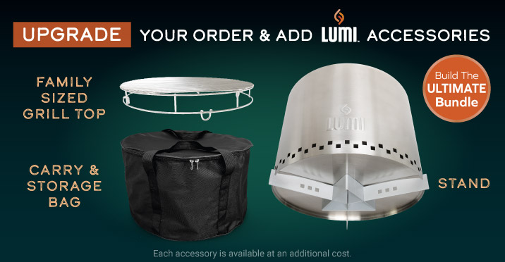 LUMI™ Fire Pit | Low Smoke, Hassle-free, Fire Pit