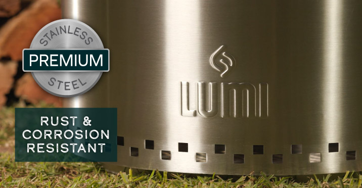 LUMI™ Fire Pit | Low Smoke, Hassle-free, Fire Pit