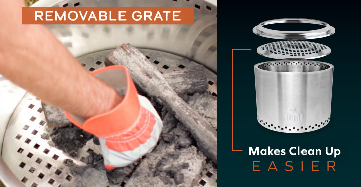 LUMI™ Fire Pit | Low Smoke, Hassle-free, Fire Pit