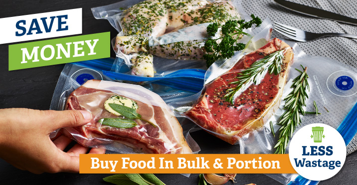 VacPack Fresh | Powerful, Portable, Handheld Food Vacuum Sealer