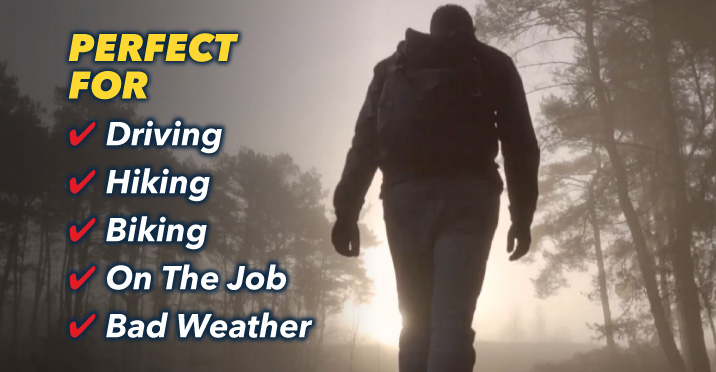 BattleVision Storm | Bad Weather Glasses That Reduces Glare