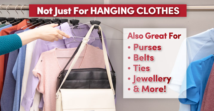 RUBY Space Triangles™ | Saves You Wardrobe Space