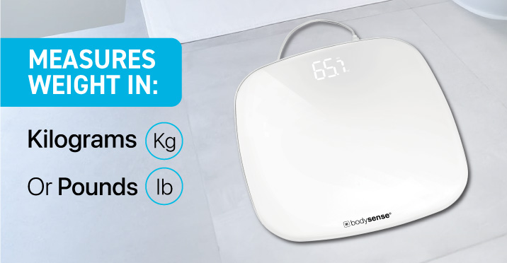 Propert Bath Scale | USB Rechargeable, Bathroom Scale