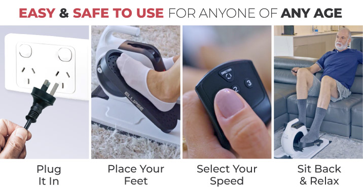 Ellipse by LegXercise | Automatic Seated Exerciser