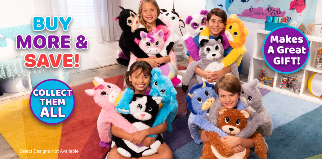 Little Big Hugs | Plush Pet Toy That Hugs You Close