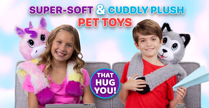 Little Big Hugs | Plush Pet Toy That Hugs You Close