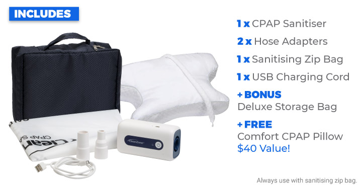 Clean Zone™ | Affordable, Portable, CPAP Sanitiser
