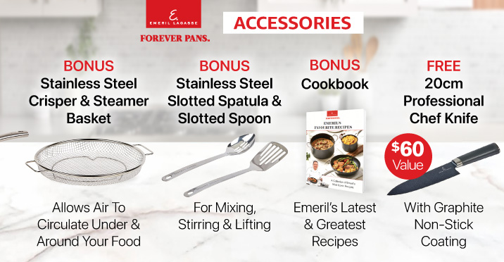 Emeril Lagasse Forever Pans | Non-Stick Aluminium Cookware Set
