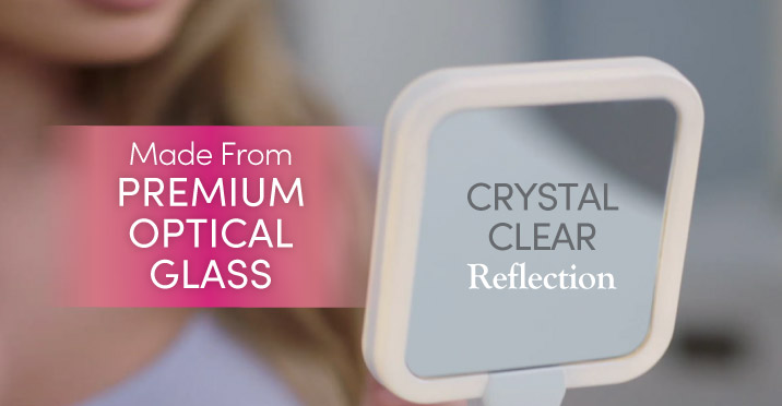 Go Bella Mirror | Cordless, Rechargeable Lighted Beauty Mirror