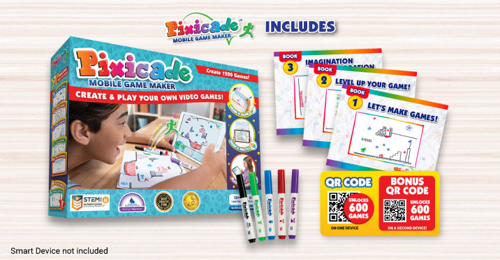 Pixicade | Create & Play Your Own Video Games | Award Winning