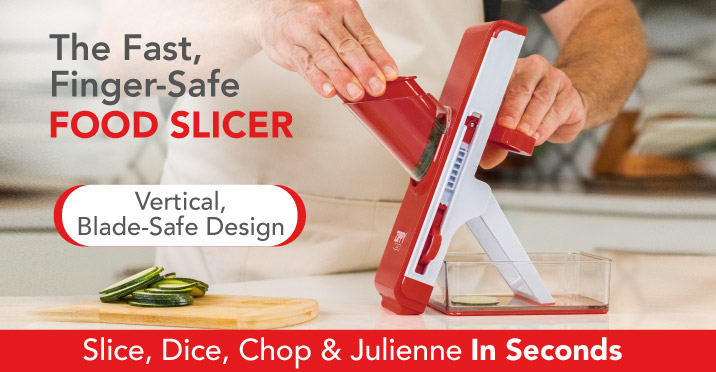 Zippy Slicer | The Quick, Easy And Safe Way, To Slice And Dice In Seconds