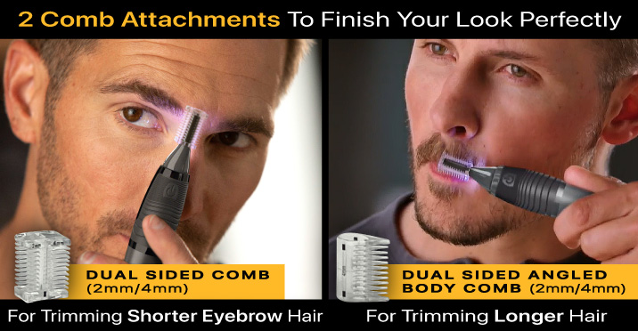 MicroTouch Titanium Max | Trim, Shape And Remove Hair With Micro Precision