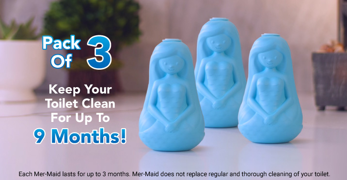 Mer-Maid | Cleans, Deodorises & Freshens Your Toilet