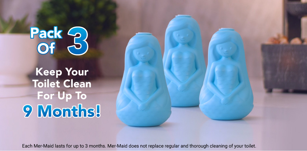 Mer-Maid | Cleans, Deodorises & Freshens Your Toilet