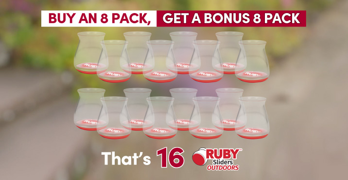 RUBY Sliders™ OUTDOORS | Outdoor Furniture Leg Covers