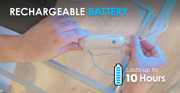 Go Fan Flip | Rechargeable Flip Fan With Built In Power Bank