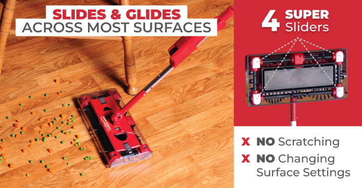 Swivel Sweeper® G2 | Cordless, Motorised Sweeper