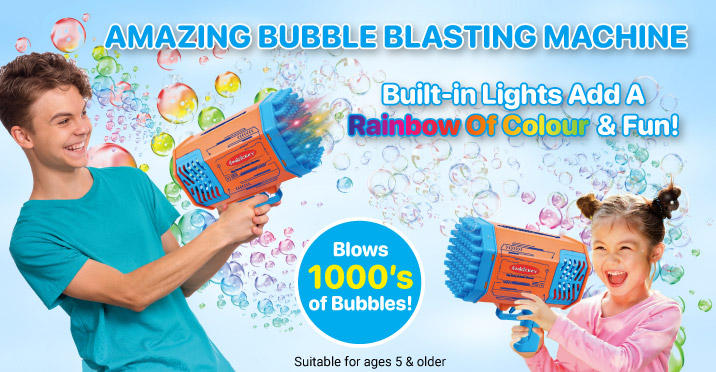 Big Bang Bubble Blaster | Blow Thousands Of Bubbles In Seconds!