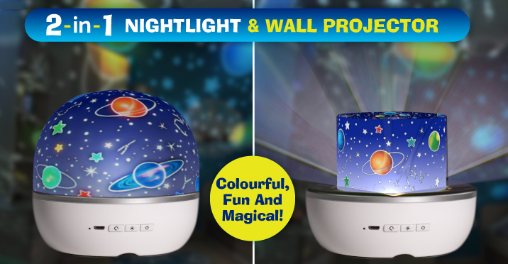 Dream Beam | 2-in-1Nightlight & Wall Projector
