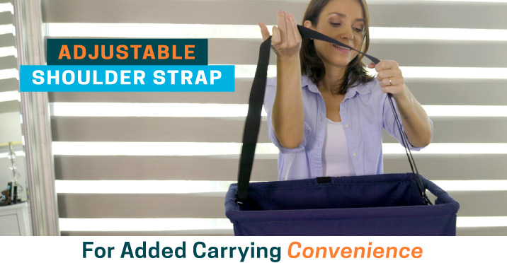 Helping Hands | Collapsible, Hanging Laundry Basket