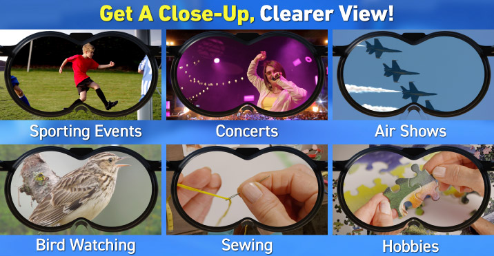 Zoom Optics | Hands Free, High-Powered Binoculars