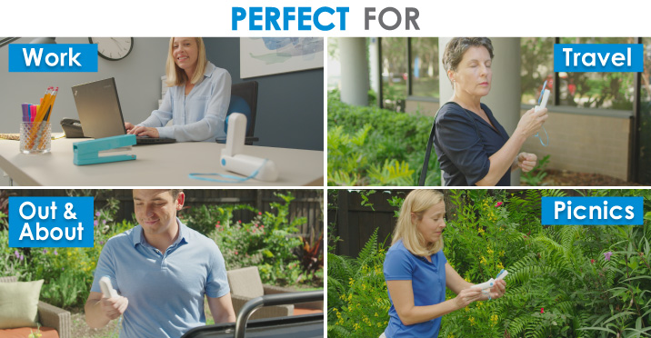 Go Fan Flip | Rechargeable Flip Fan With Built In Power Bank