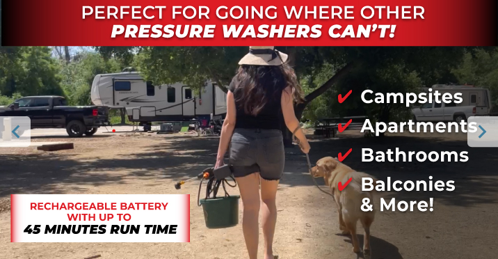 Jet Hawk | Go Anywhere Pressure Washer