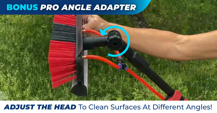 HydroCleaner XL | Ultra-Long, Extendable Water Brush