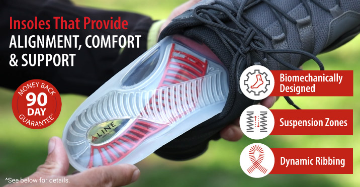 ALINE | Insoles That Provide Alignment, Comfort & Support