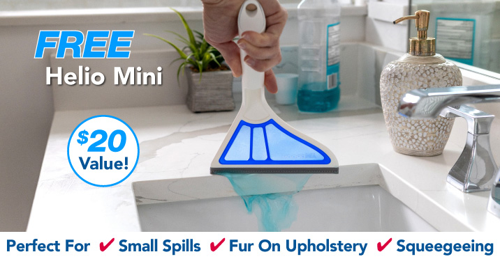 Helio AirBroom | Sweep & Clean Up Wet Or Dry Mess, With This Ultra-Flex ...