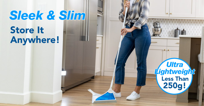 Helio AirBroom | Sweep & Clean Up Wet Or Dry Mess, With This Ultra-Flex ...