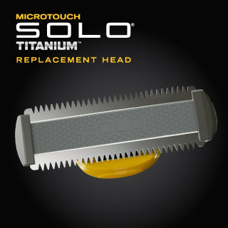 MicroTouch Solo® Titanium Replacement Dual Sided Head