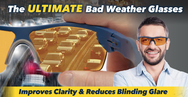 BattleVision Storm | Bad Weather Glasses That Reduces Glare