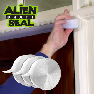 Alien Draft Seal | The Amazing Tape That Instantly Insulates Drafty ...